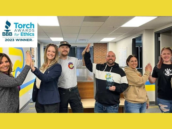 High 5 Plumbing Named Winner of BBB Torch Awards of Ethics | phcppros